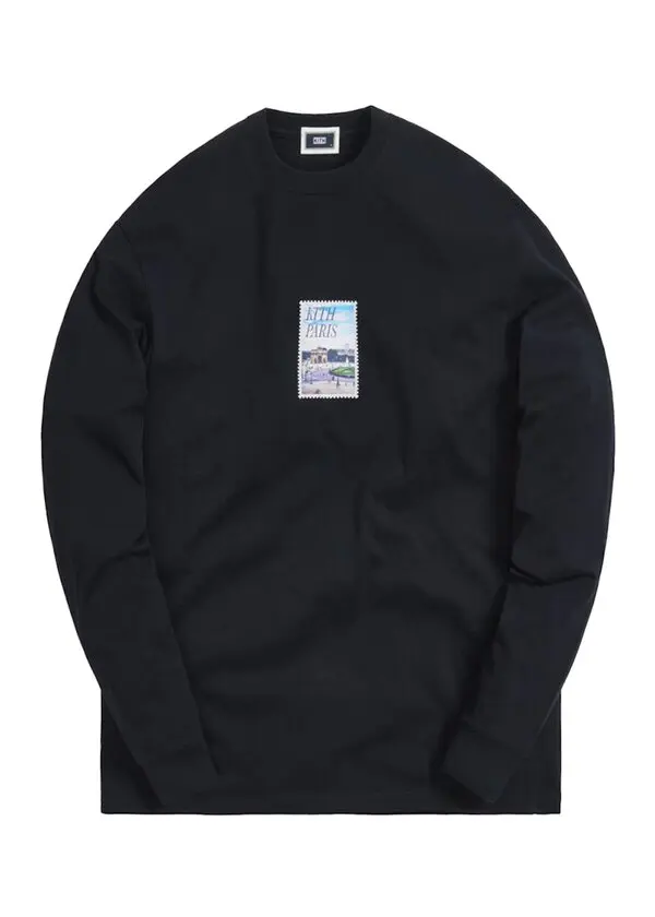 Kith Paris Stamp Long Sleeve Tee Shirt