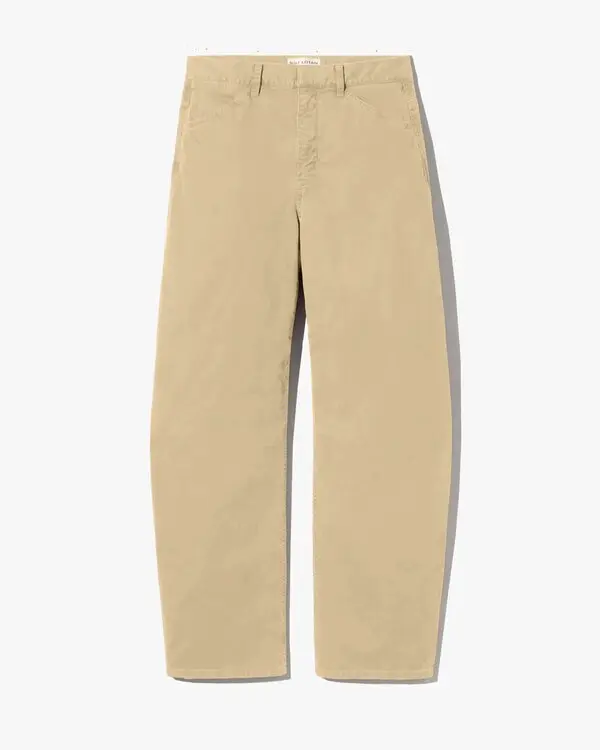 NILI LOTAN Tribeca Cotton Pant - Beige