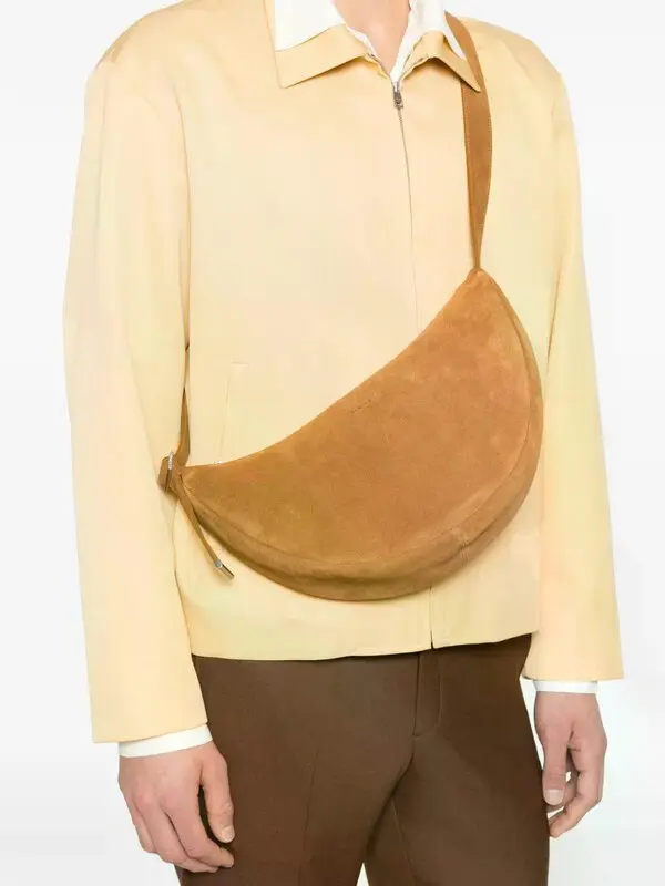 Sandro Small Zipped Split Leather Hobo
