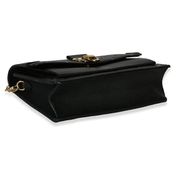 LOUIS VUITTON Monogram Empreinte Vavin Pm - Black