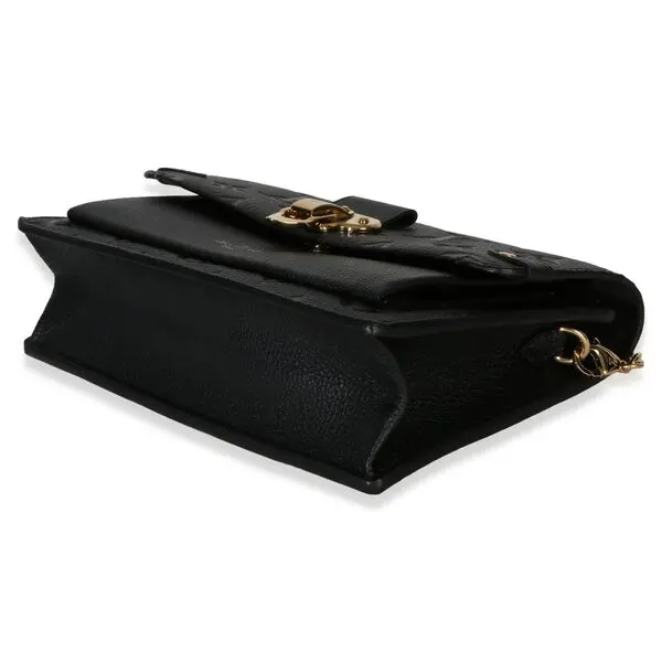 LOUIS VUITTON Monogram Empreinte Vavin Pm - Black