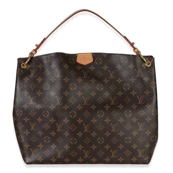 LOUIS VUITTON Monogram Canvas Graceful Mm - Brown