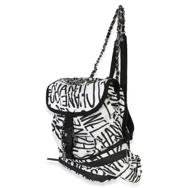Chanel Nylon Coco Neige Backpack