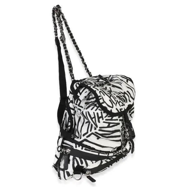 Chanel Nylon Coco Neige Backpack