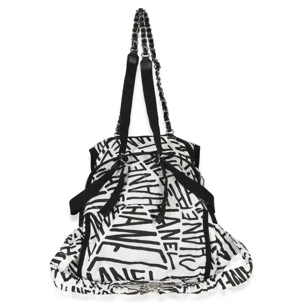Chanel Nylon Coco Neige Backpack