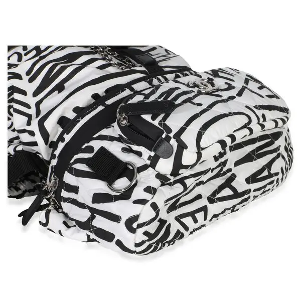 Chanel Nylon Coco Neige Backpack