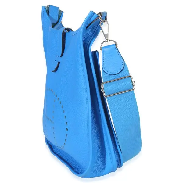 Hermès Evelyne Gm Shoulder Bag - Blue