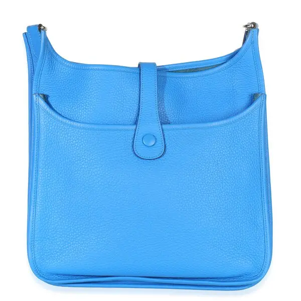 Hermès Evelyne Gm Shoulder Bag - Blue