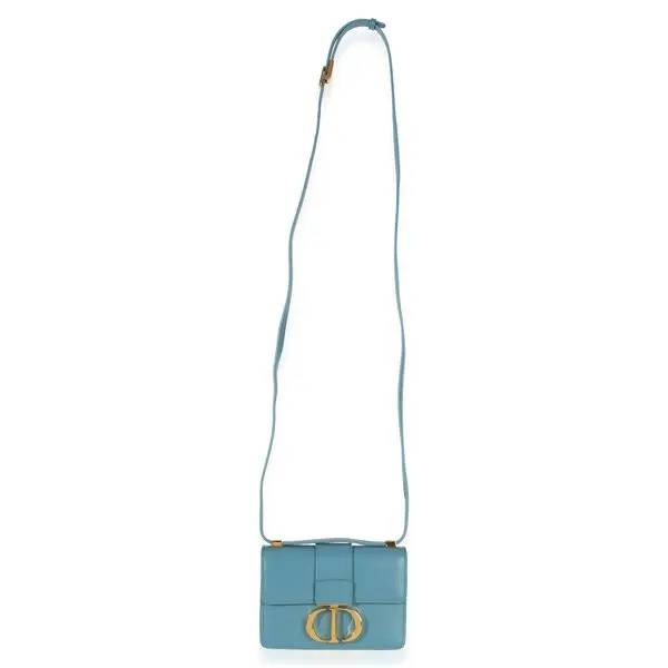 Dior Calfskin 30 Montaigne Micro Bag - Blue