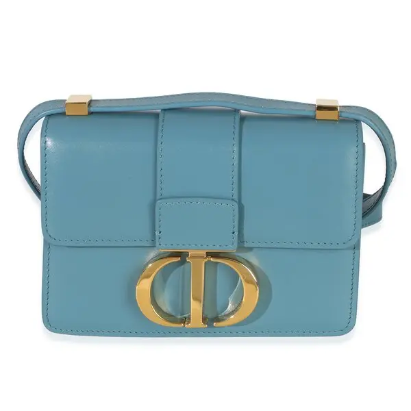 Dior Calfskin 30 Montaigne Micro Bag - Blue
