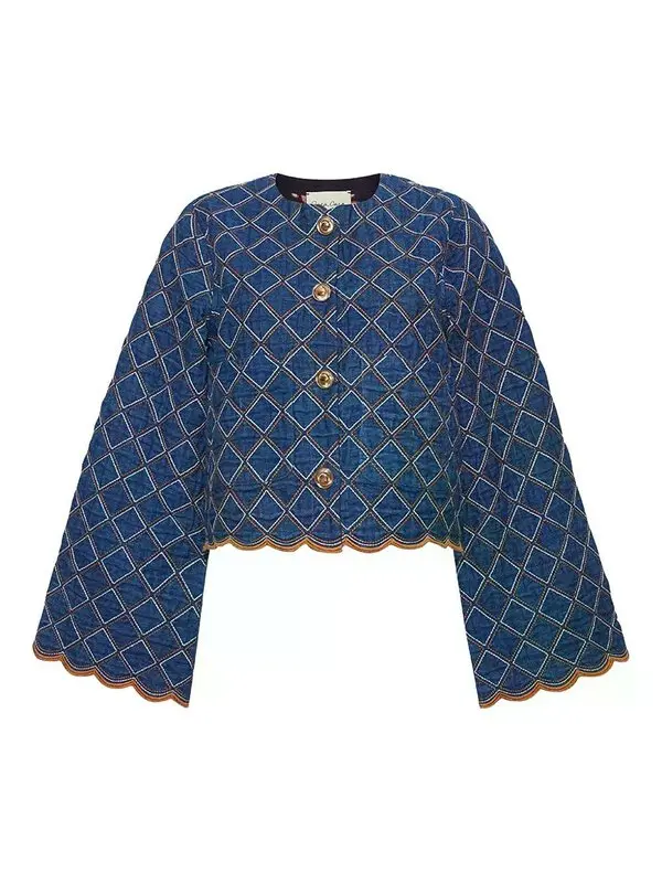 Cara Cara Marvis Scalloped-trim Jacket