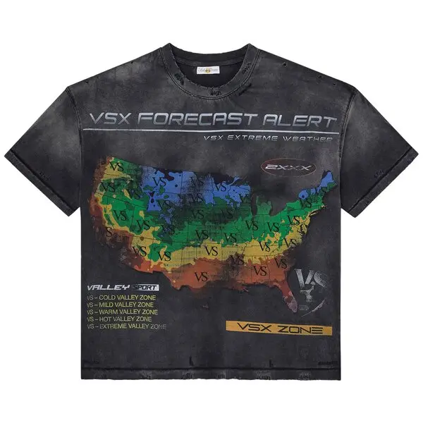 VALE FOREVER Weatherman Tee - Black