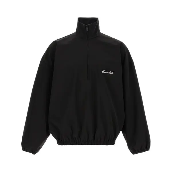 Fear Of God Sporty Nylon Half Zip - Black