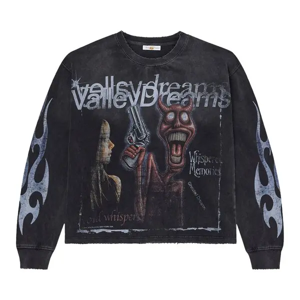 VALE FOREVER Psychopath Long-sleeve - Black