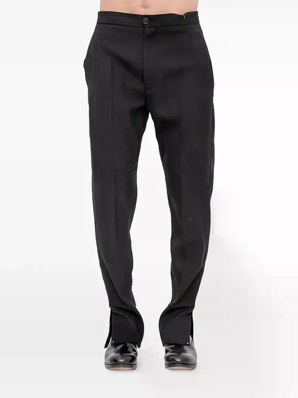 SETCHU Origami Tailored Trousers - Black