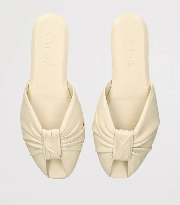 Chloé Leather Suzie Sandals