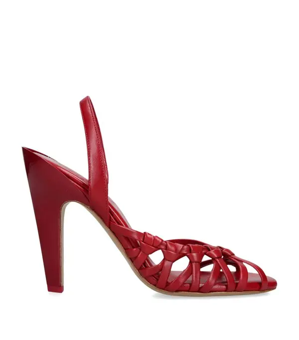 Chloé Leather Estra Slingback Pumps