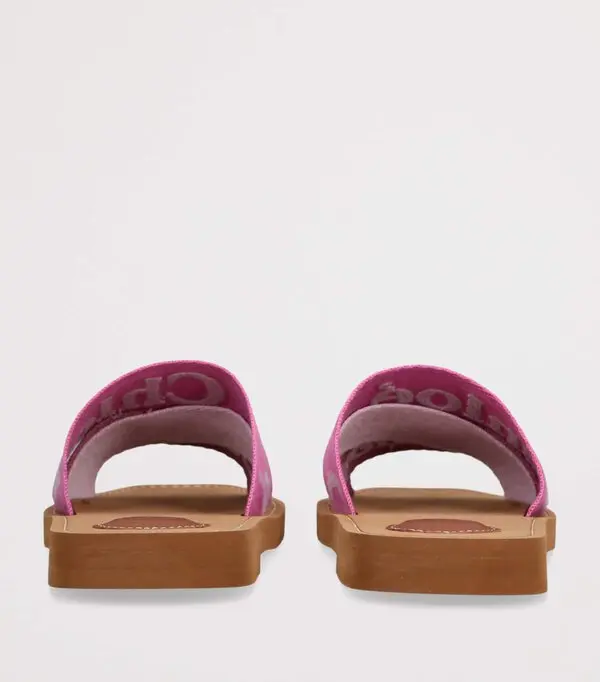 Chloé Woody Mules - Purple