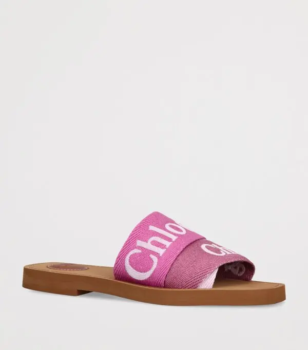 Chloé Woody Mules - Purple