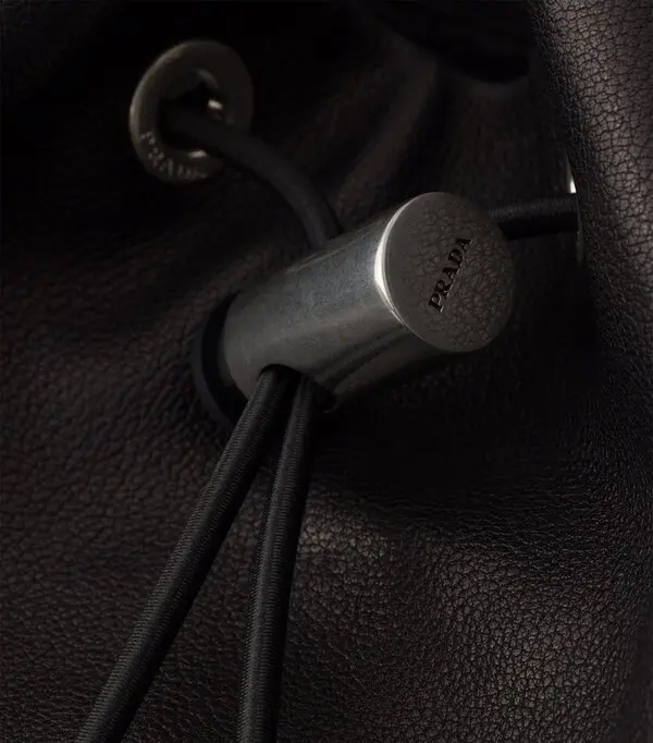 Prada Leather Explore Backpack - Black