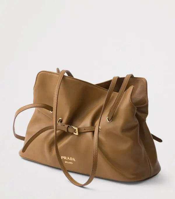 Prada Nappa Leather Dada Shoulder Bag