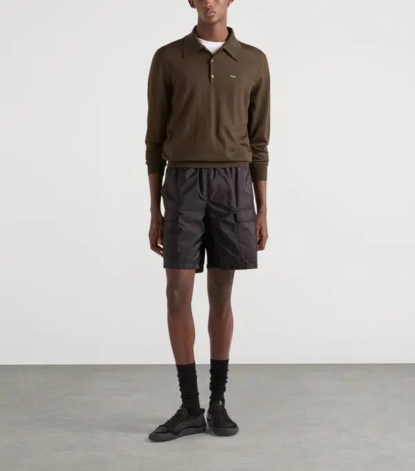 Prada Re-nylon Swim Shorts - Black