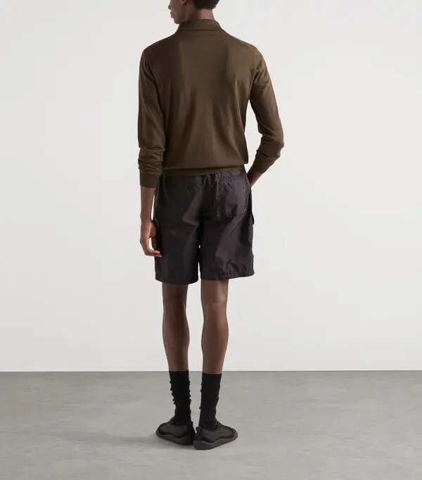 Prada Re-nylon Swim Shorts - Black