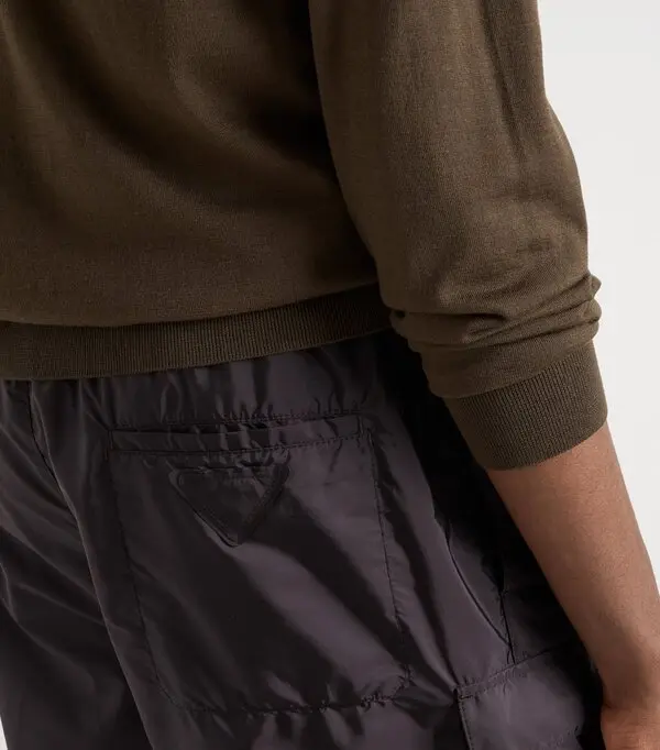 Prada Re-nylon Swim Shorts - Black