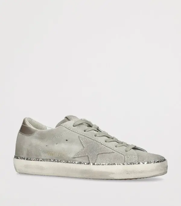 GOLDEN GOOSE Super Star Suede Sneakers - Brown