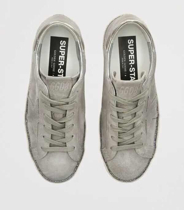 GOLDEN GOOSE Super Star Suede Sneakers - Brown