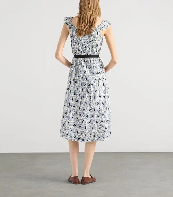 Prada Floral Midi Dress