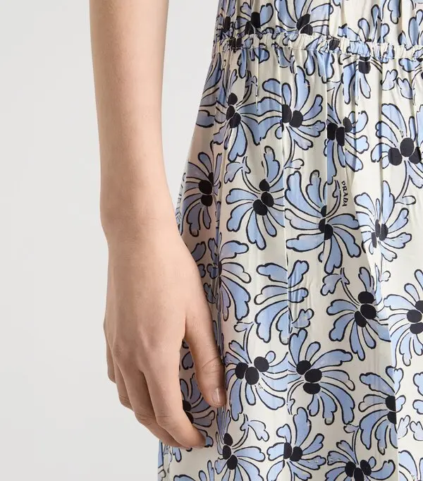 Prada Floral Midi Dress