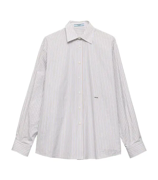 Prada Cotton Poplin Oversized Shirt