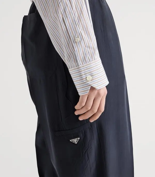 Prada Cotton Poplin Oversized Shirt