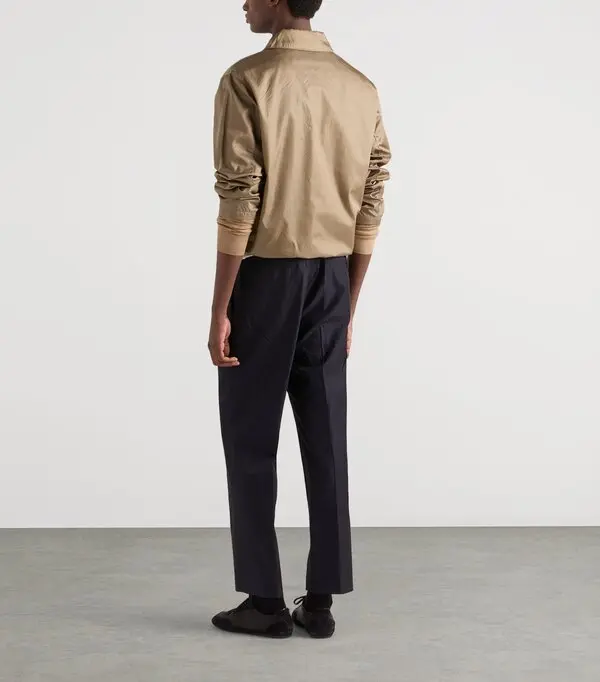 Prada Re-nylon Blouson Jacket - Neutral