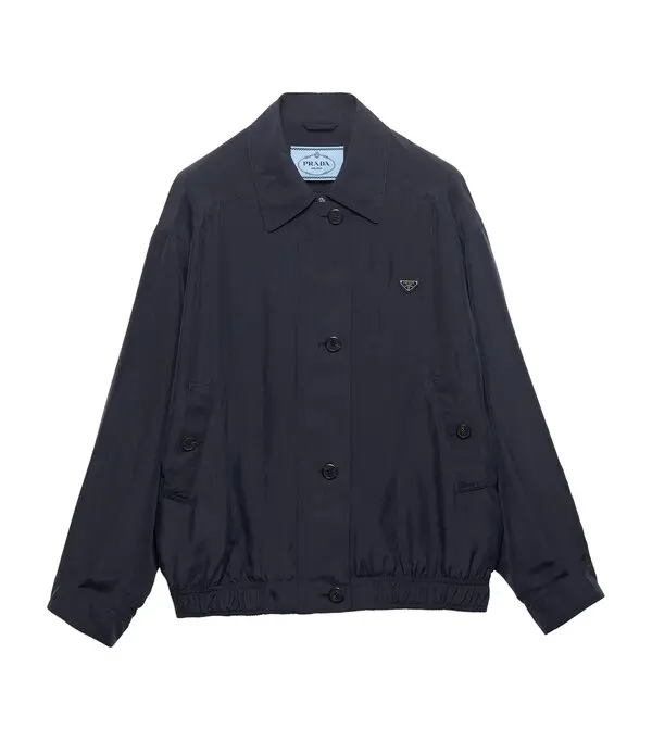 Prada Silk Bomber Jacket