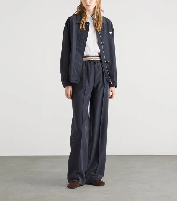 Prada Silk Bomber Jacket