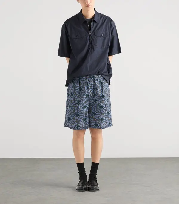 Prada Re-nylon Swim Trunks - Grey