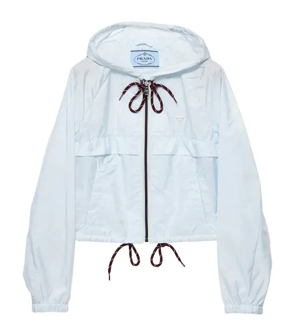 Prada Re-nylon Blouson Jacket - Grey