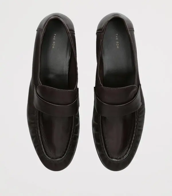 THE ROW Soft Leather Loafers