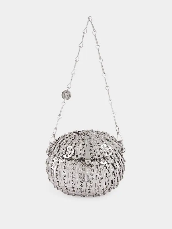 Rabanne Iconic 1969 Ball Bag - Silver