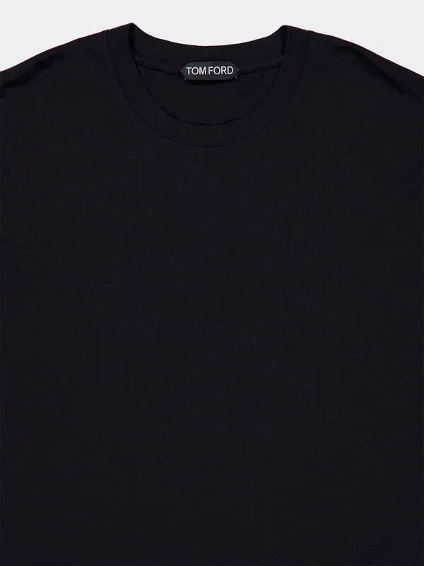 TOM FORD Crewneck T-shirt - Black