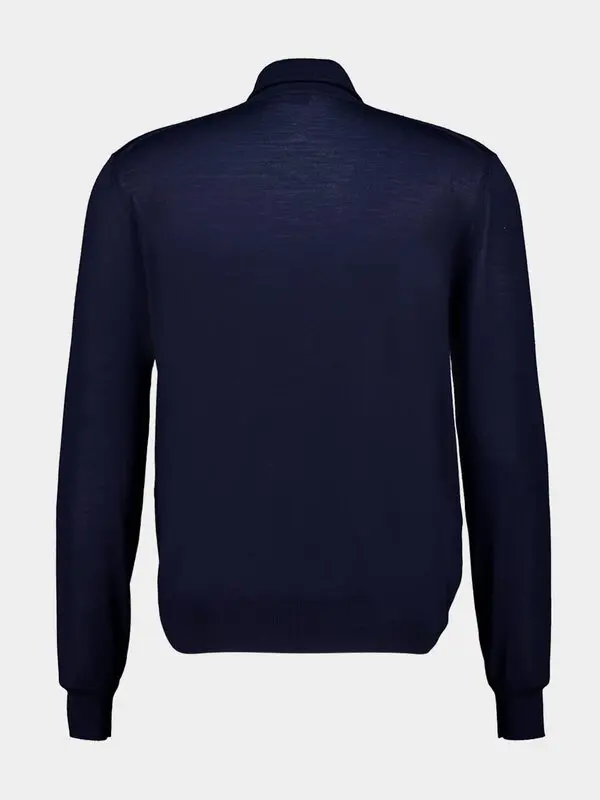 Saint Laurent Long-sleeve Wool-cashmere Turtleneck