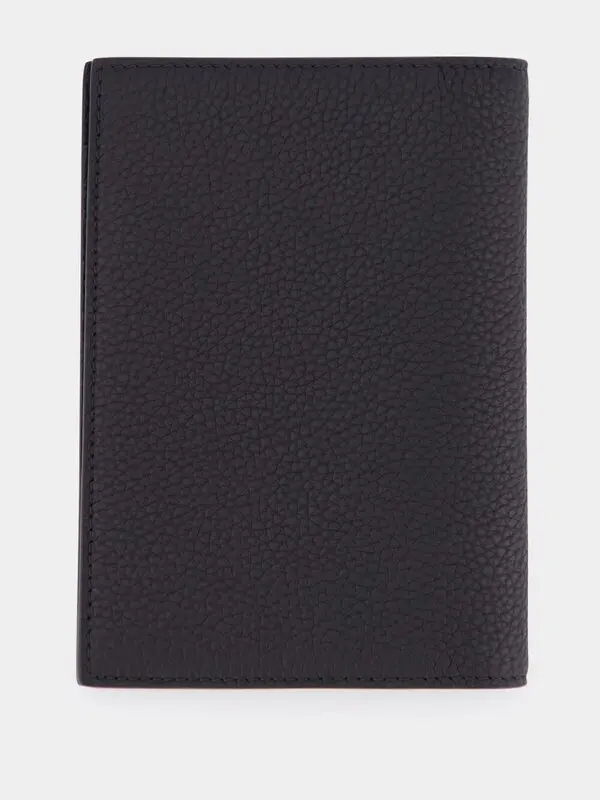 TOM FORD Grain Leather Bi-fold Wallet - Black
