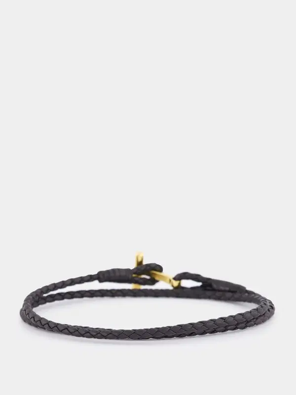 TOM FORD Dark Braided T Bracelet