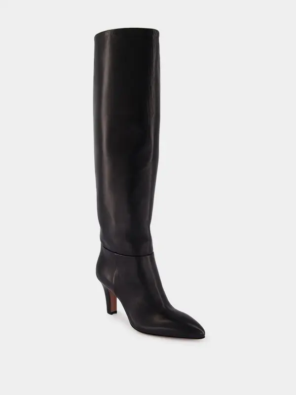 Paris Texas Elsa 75 Leather Knee-high Boots