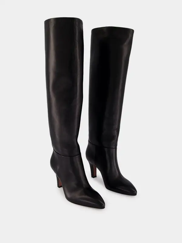 Paris Texas Elsa 75 Leather Knee-high Boots