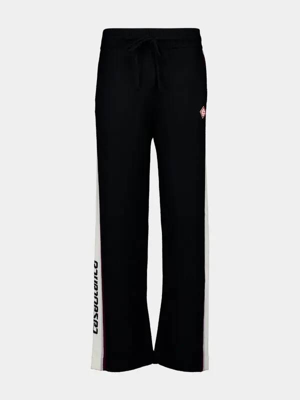 Casablanca Stripe Merino Knit Trousers