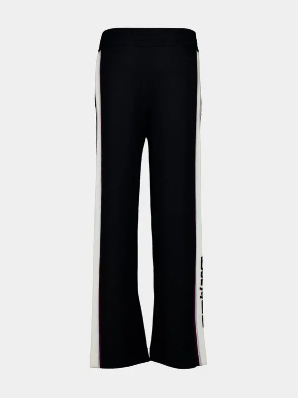 Casablanca Stripe Merino Knit Trousers