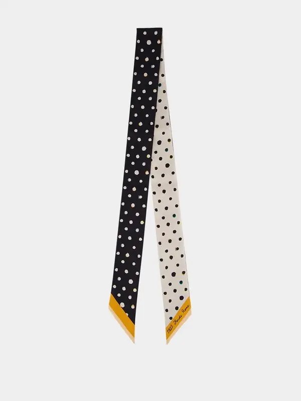 Fendi Falena Dots Silk Wrappy - Multicolour